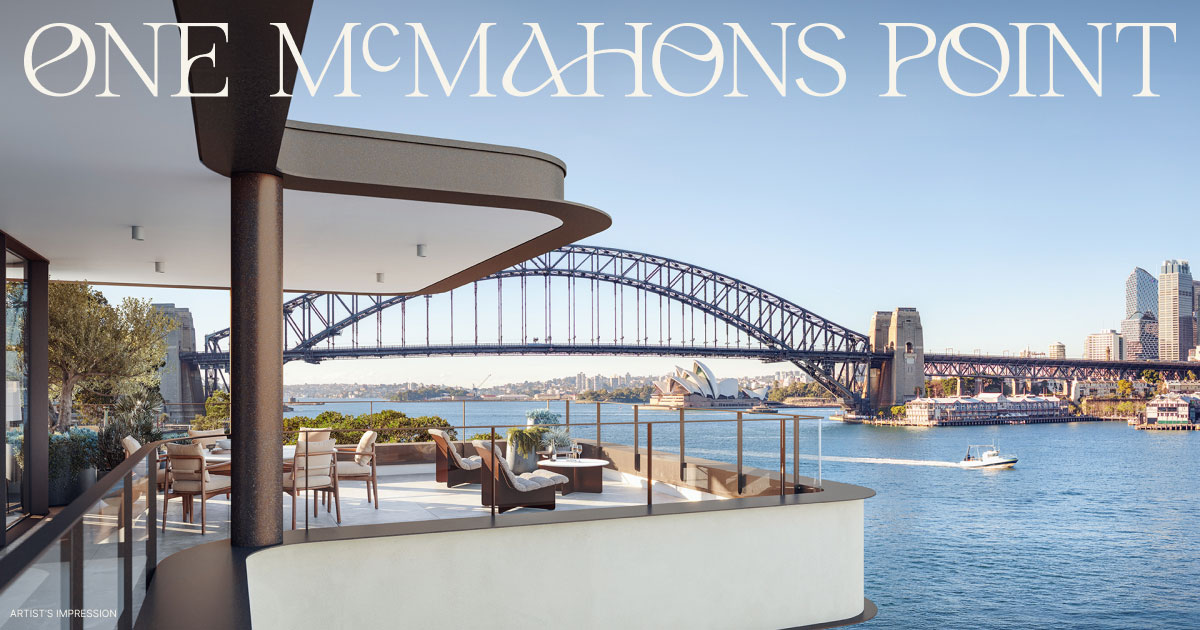 Welcome to One McMahons Point